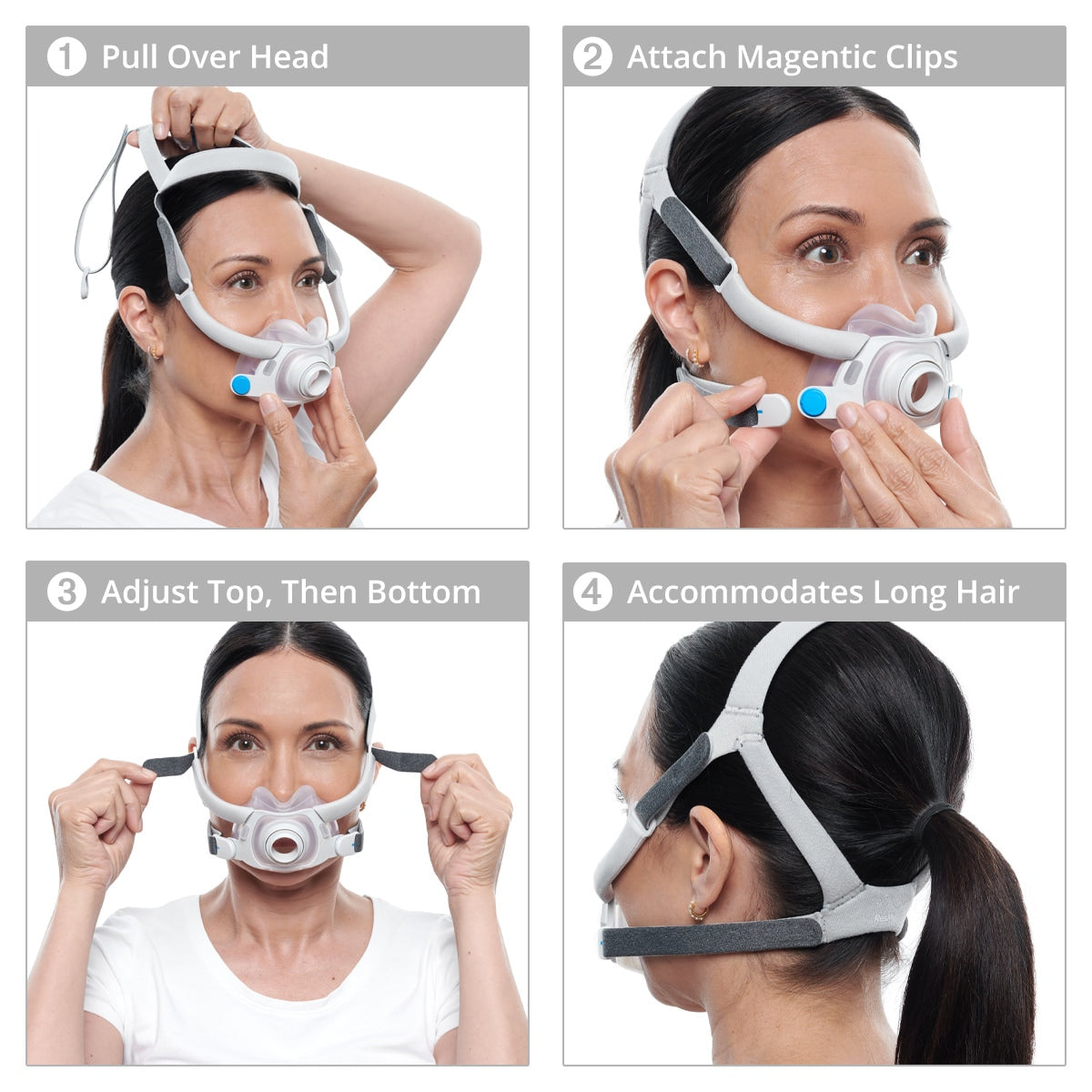 AirFit F40 Full Face CPAP/BiPAP Mask with Headgear – CPAPXchange