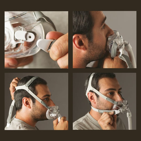 Amara View Full Face CPAP/BiPAP Mask with Headgear – CPAPXchange