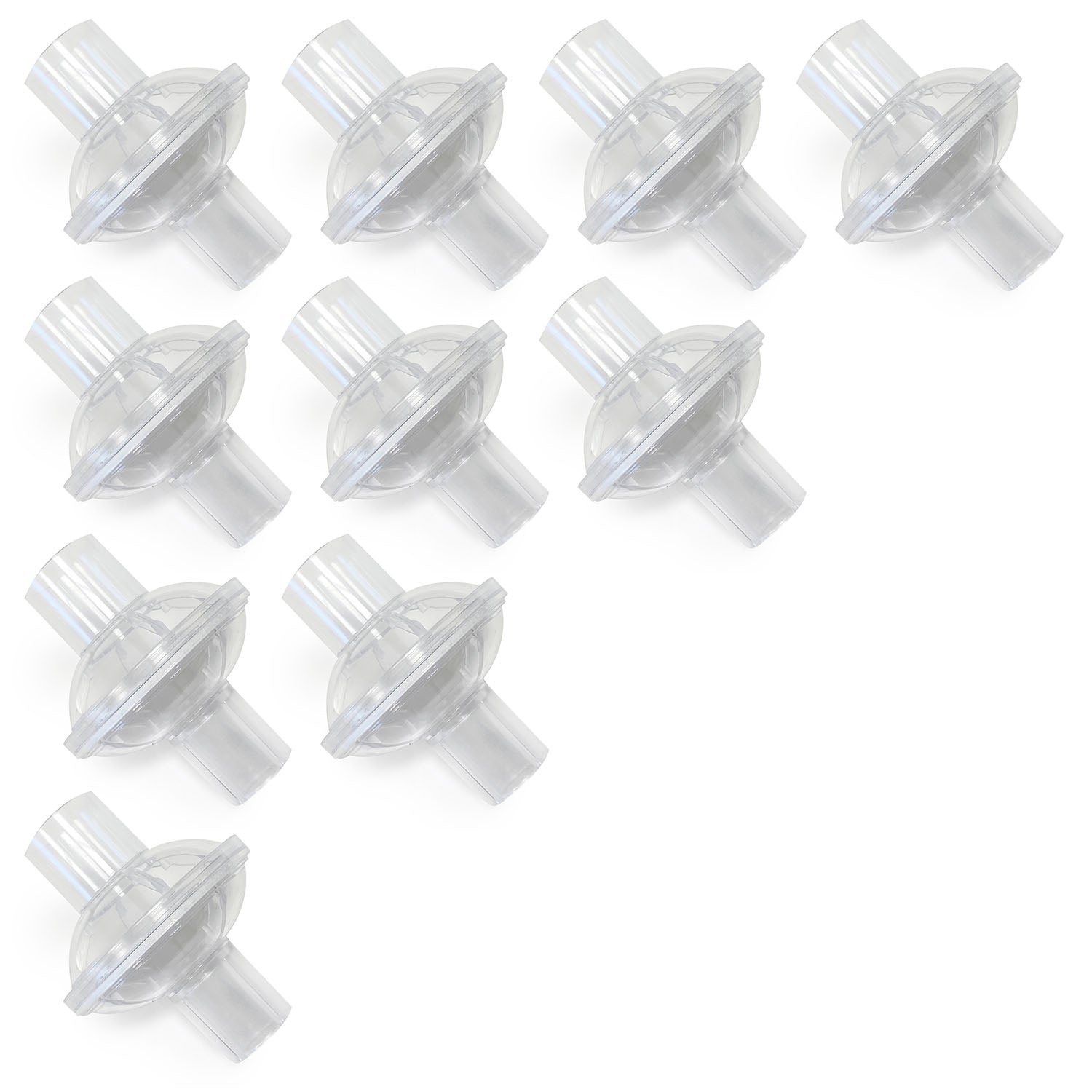 Universal Inline Bacterial Viral Filter for CPAP/BiPAP Machines (Clear ...