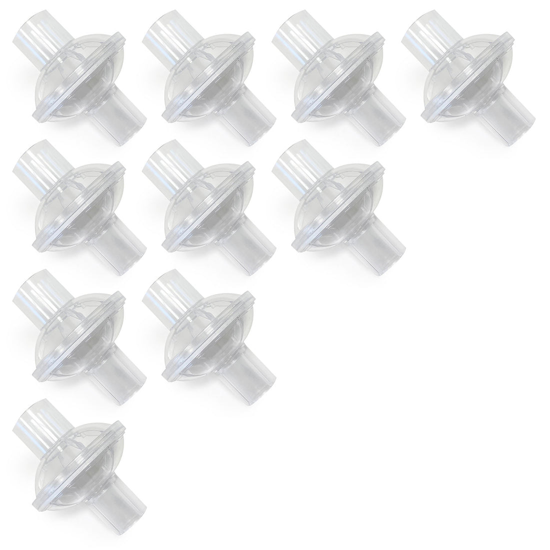 Universal Inline Bacterial Viral Filter for CPAP/BiPAP Machines (Clear ...