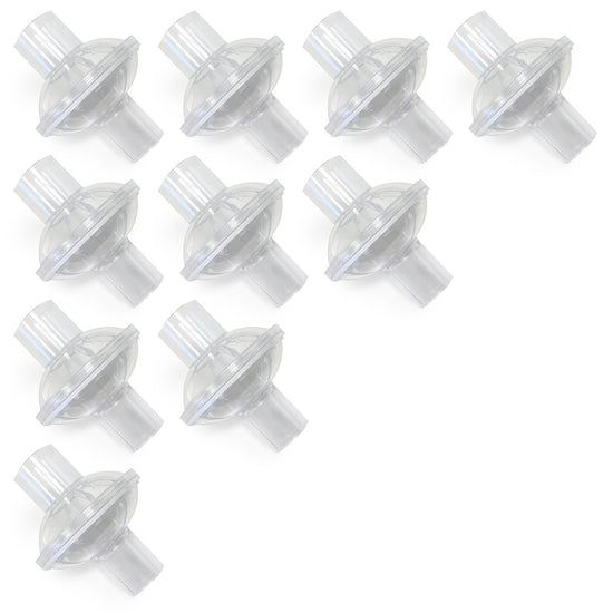 Universal Inline Bacterial Viral Filter for CPAP/BiPAP Machines (Clear ...