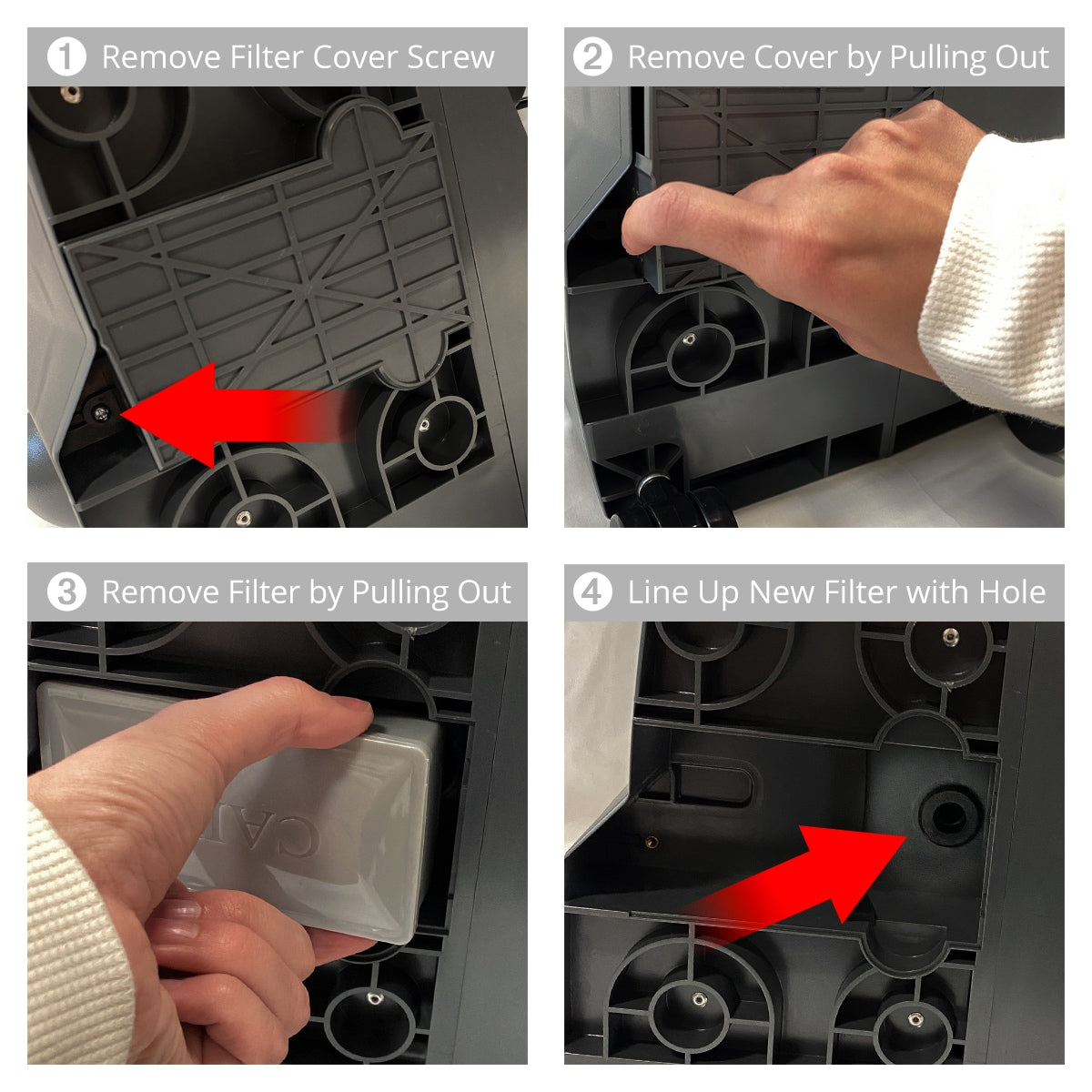 Intake (Air Inlet) Filter for Companion 5 ECO Oxygen Concentrators ...