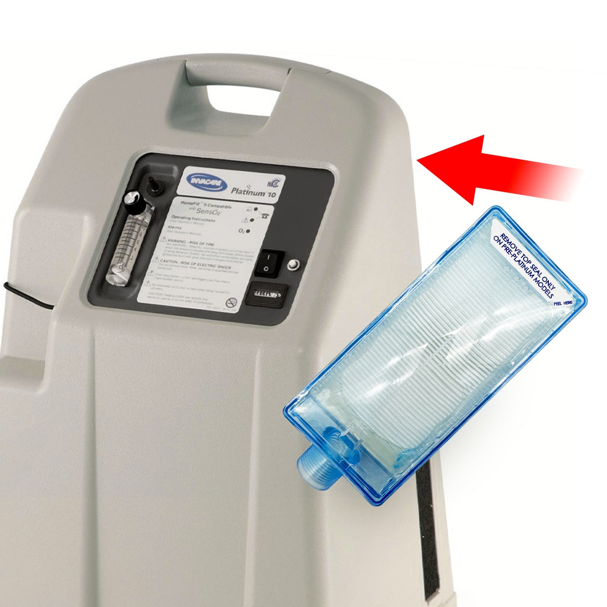 Intake Filter for OxyHome & Platinum 10 Oxygen Concentrators – CPAPXchange