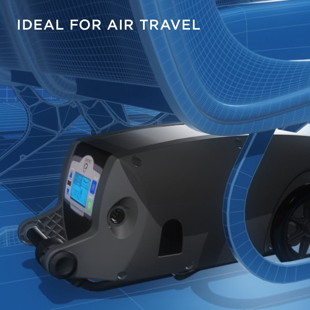 OxLife Independence Portable Oxygen Concentrator Package (Continuous F ...