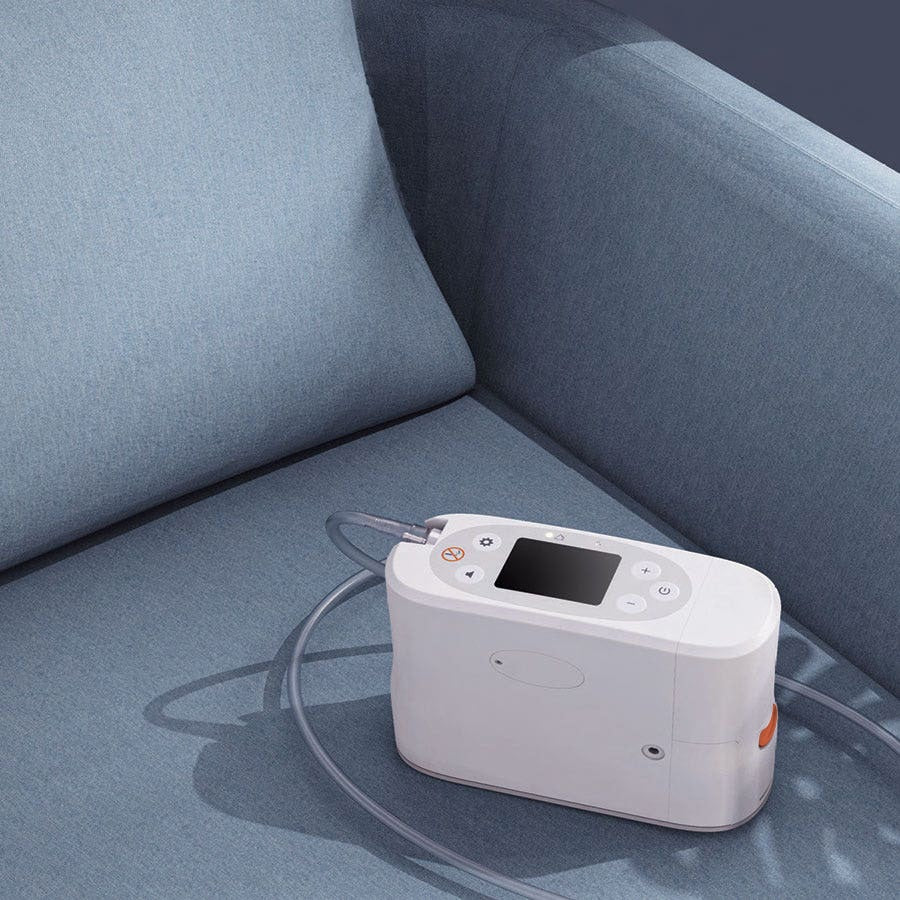 Rhythm P2-E7 Portable Oxygen Concentrator Package (Pulse Dose ...