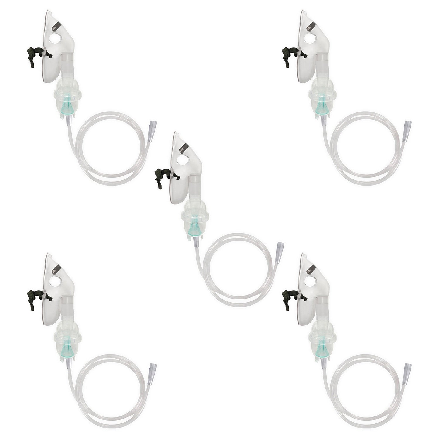 Sunset Disposable Nebulizer Kit with Adult Mask & 7 Foot Tubing ...