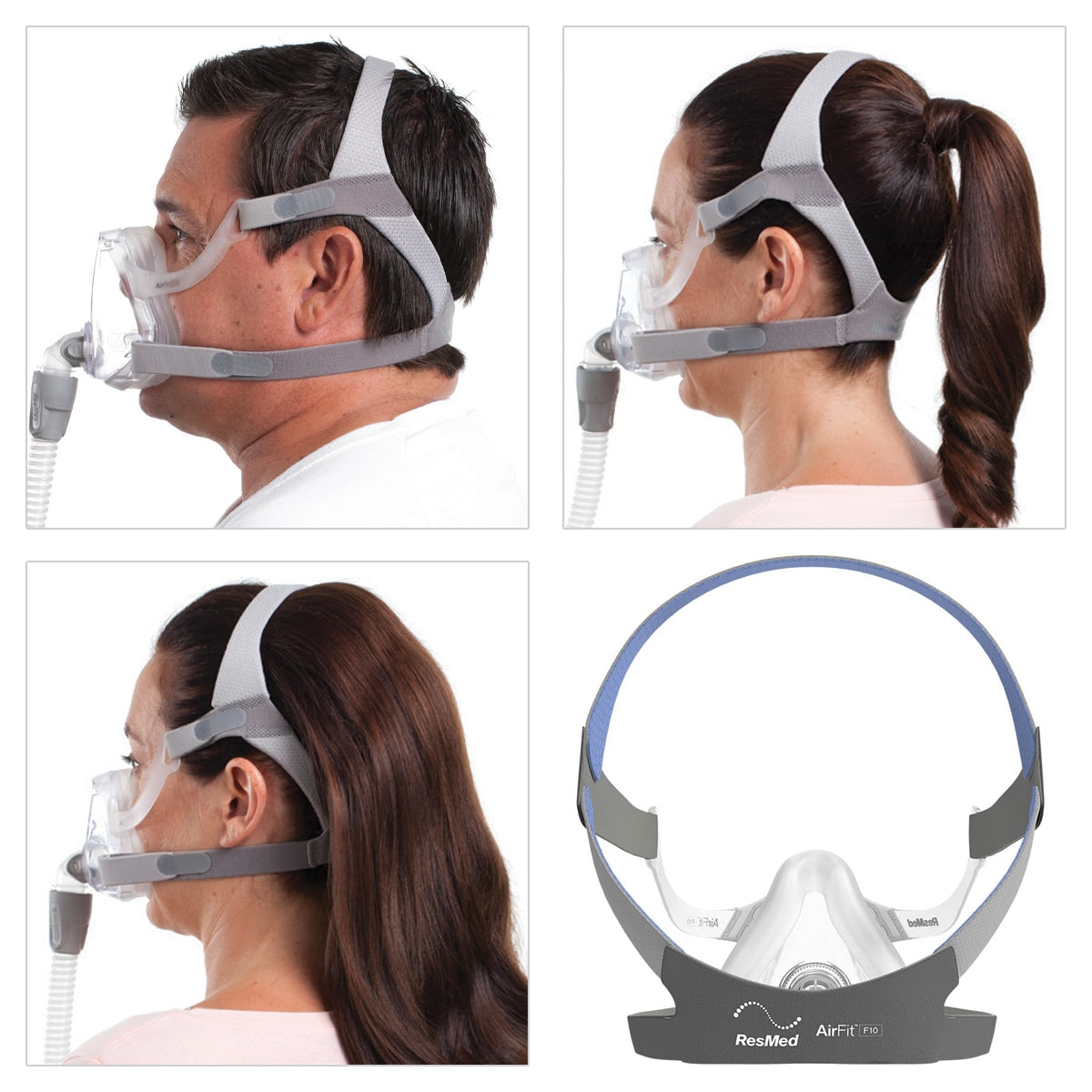 Headgear for AirFit F10 Series Full Face CPAP/BiLevel Masks – CPAPXchange