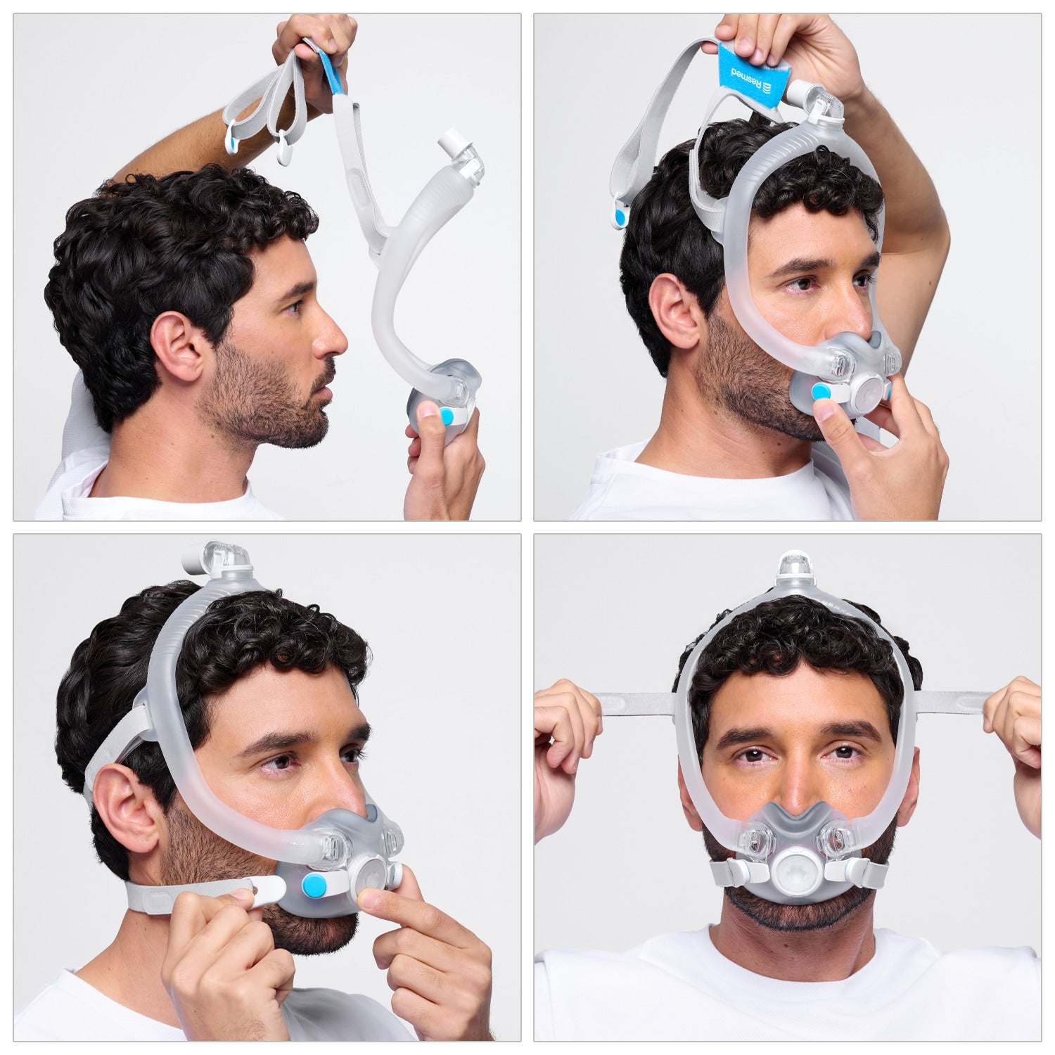 AirTouch F30i Clear Full Face CPAP/BiLevel Mask with Headgear – CPAPXchange
