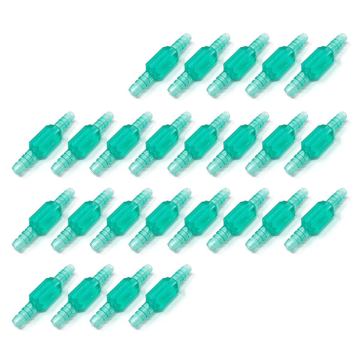 Green Male-to-Male Oxygen Tubing Connectors – CPAPXchange