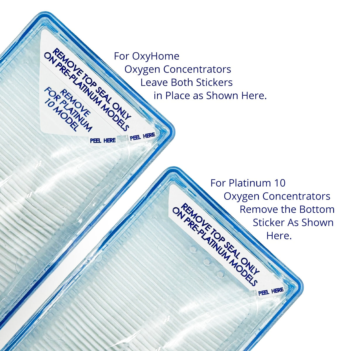 Intake Filter for OxyHome & Platinum 10 Oxygen Concentrators – CPAPXchange