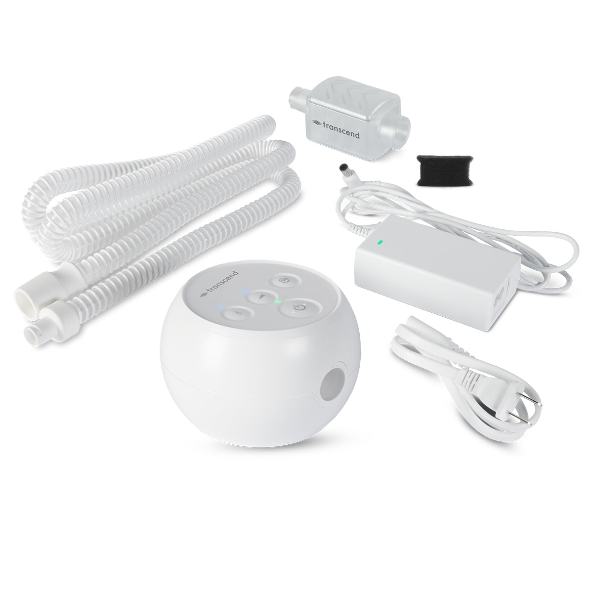 Transcend Micro Portable Auto-CPAP Machine Package - CERTIFIED PRE-OWN ...