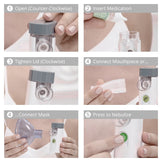 Sunset NEB402 Handheld Mesh Nebulizer Compressor Kit – CPAPXchange