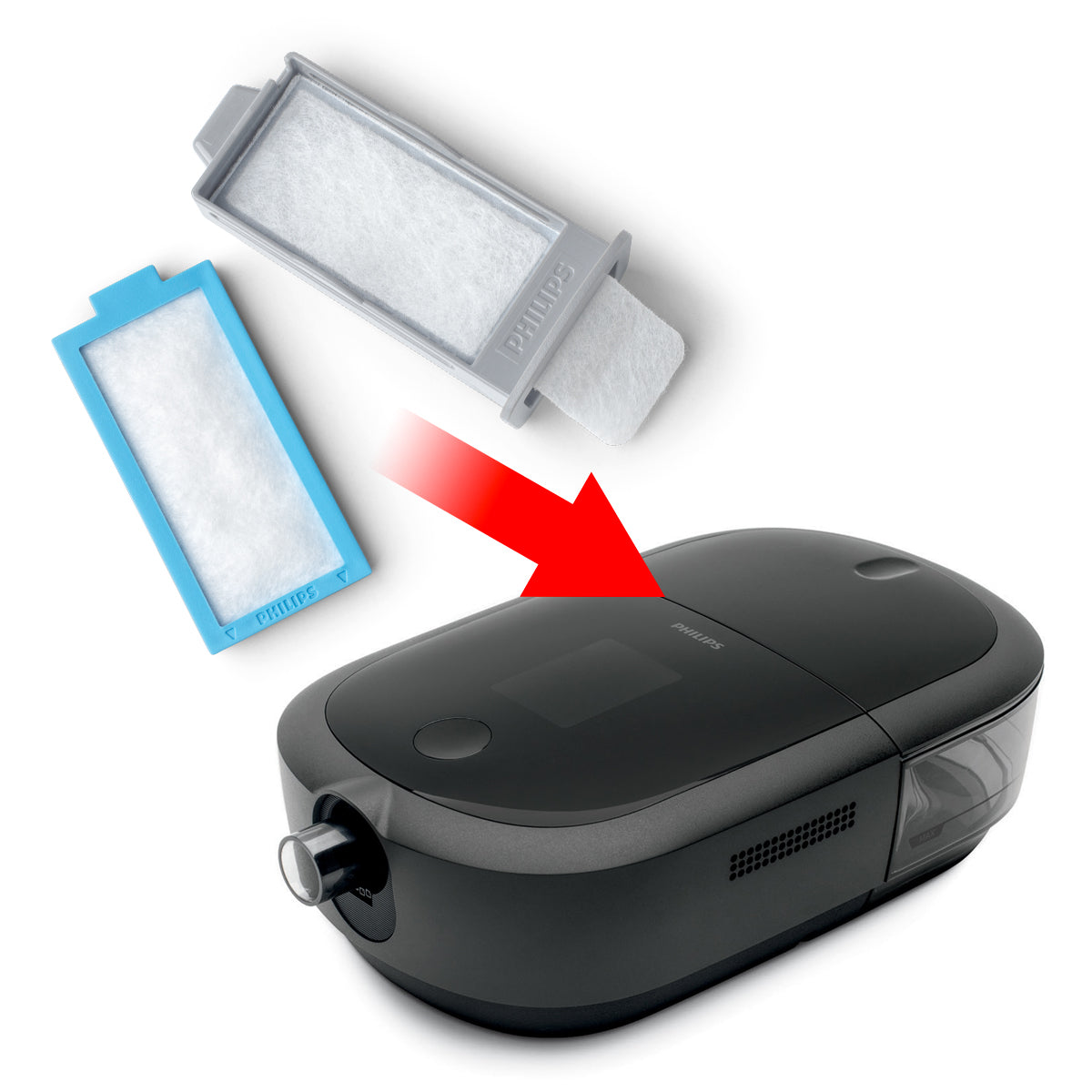 Philips Ultra Fine Filter for DreamStation 2 Series CPAP/BiPAP Machine ...