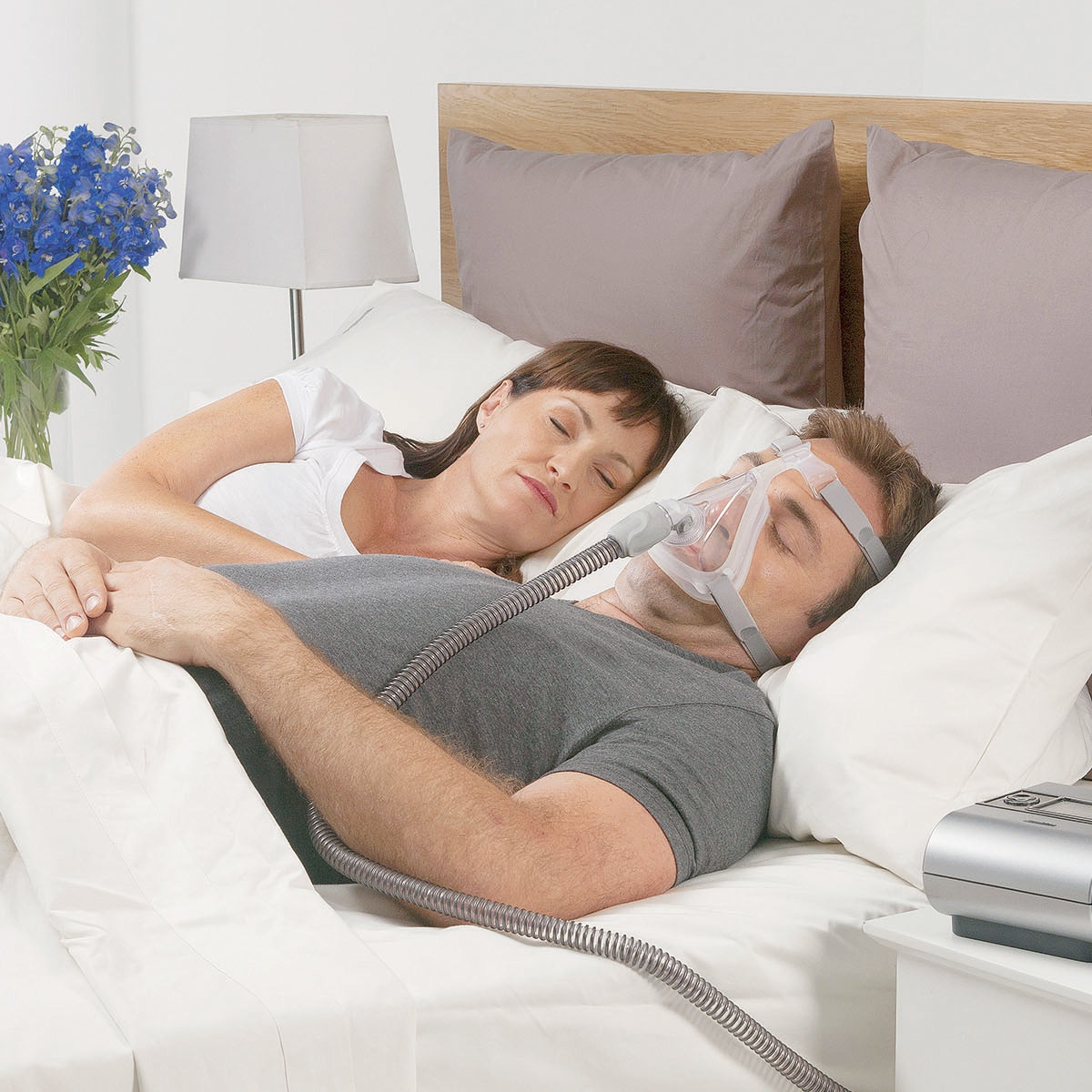 Quattro Air Full Face CPAP/BiLevel Mask with Headgear – CPAPXchange